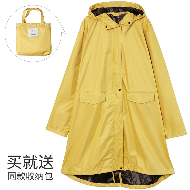 Korean And Japanese Long Raincoat Shading Coating ... – Grandado