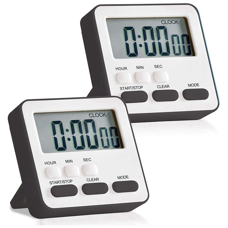 24-Hours Digital Kitchen Timer, Large Display, Lou... – Vicedeal