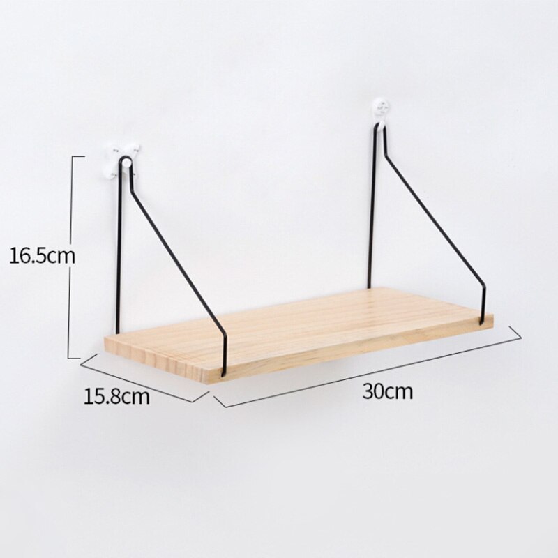 Nordic Style Scandinavian 1PC Metal Wall Shelf Wal... – Vicedeal