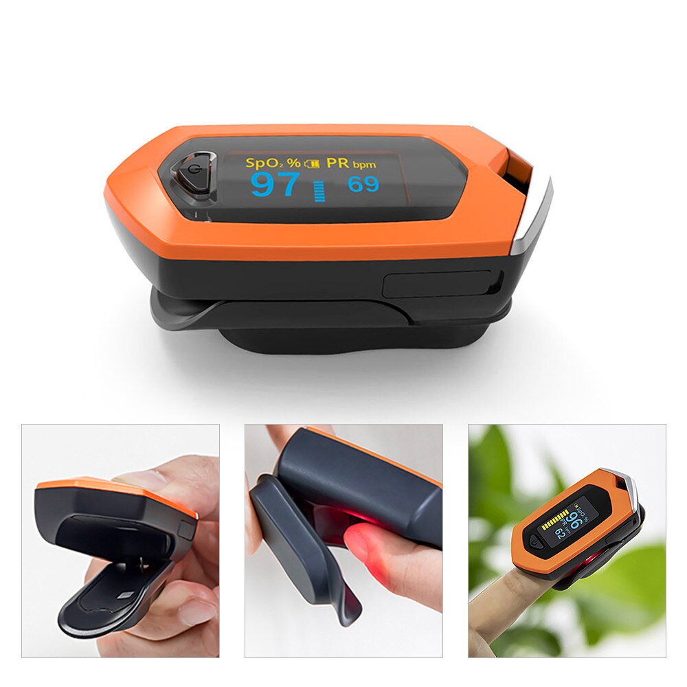 Loodom Rechargeable Fingertip Pulse Oximeter aturo... – Grandado