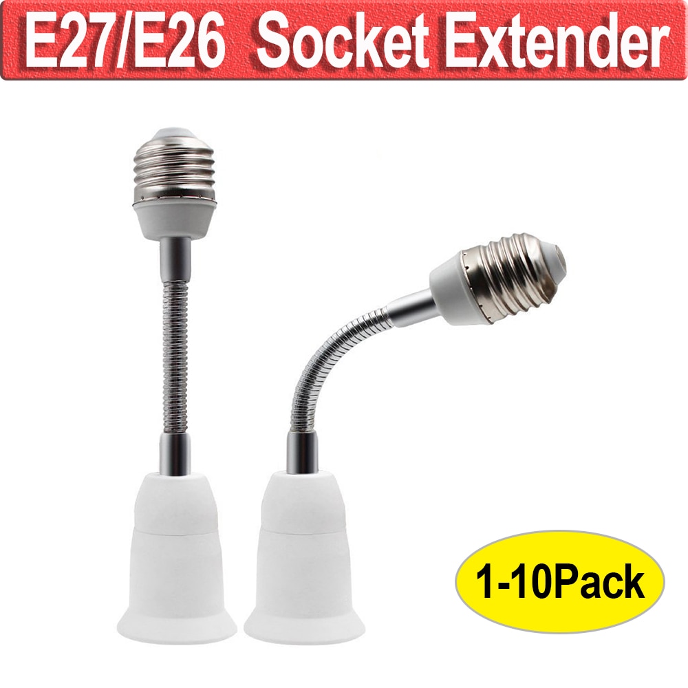 Socket Extender E27 E26 20 CM/7.8IN Socket Adapter... – Grandado