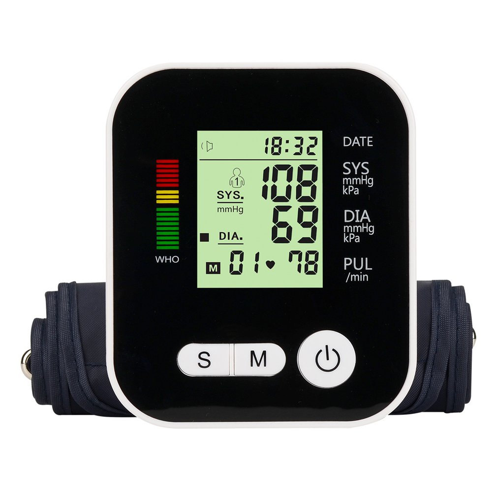 Automatic LCD Display Meter Wrist Sphygmomanometer... – Vicedeal