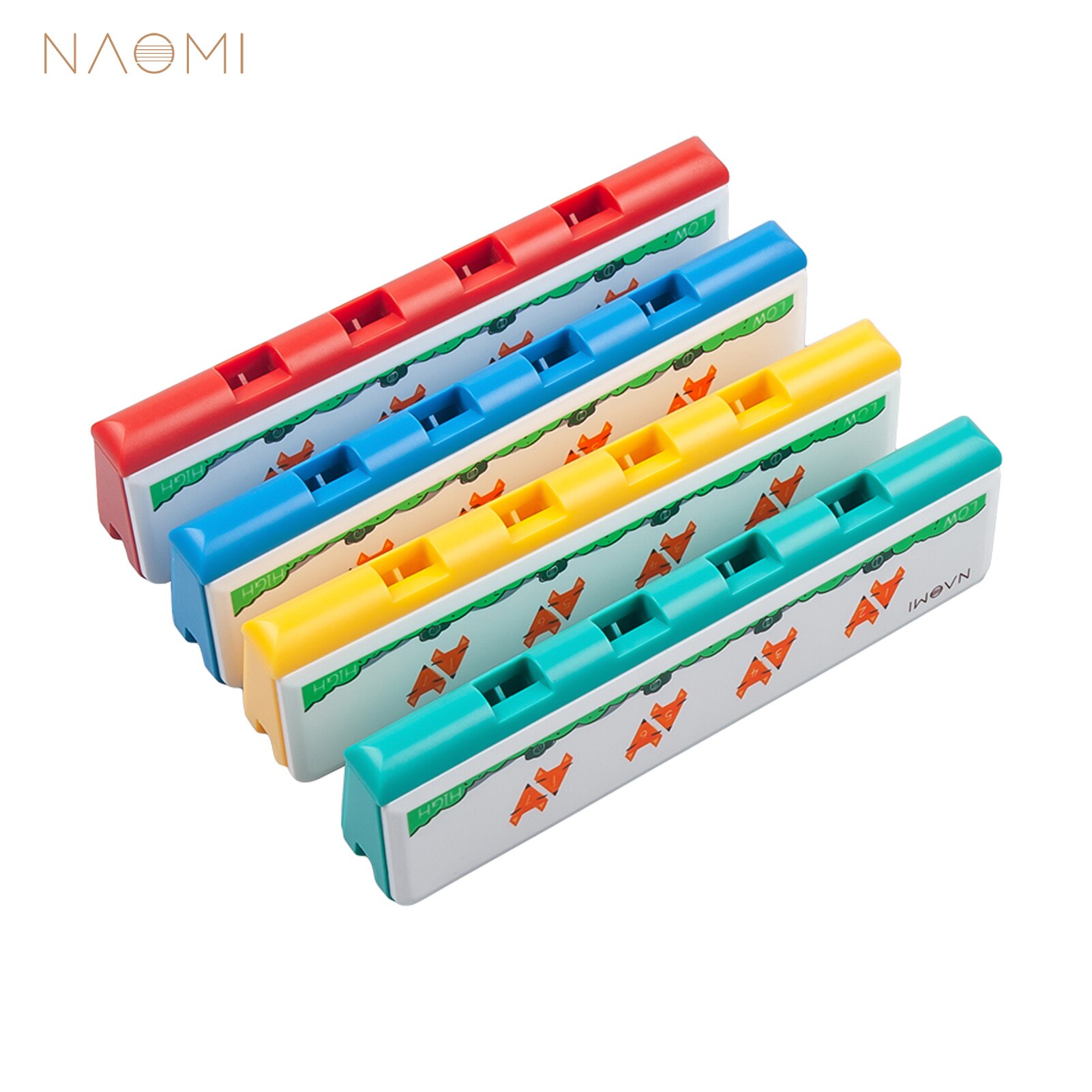 NAOMI Kids Harmonica Plastic Diatonic Harmonicas w... – Vicedeal