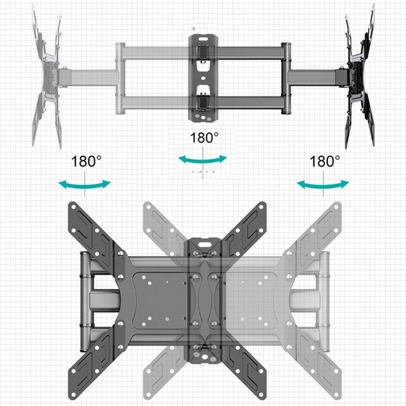 TV Wall Mount Swivel Tilt Bracket for 26-50" ... – Grandado