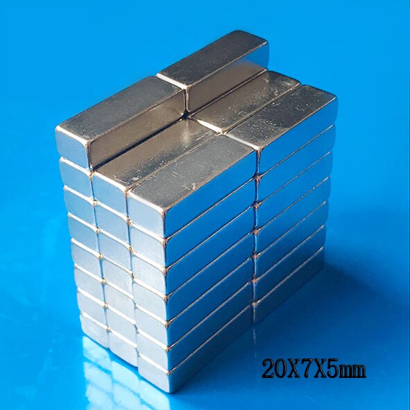 16PCS/lot 20*7*5mm Super strong rare earth neodymi... – Grandado