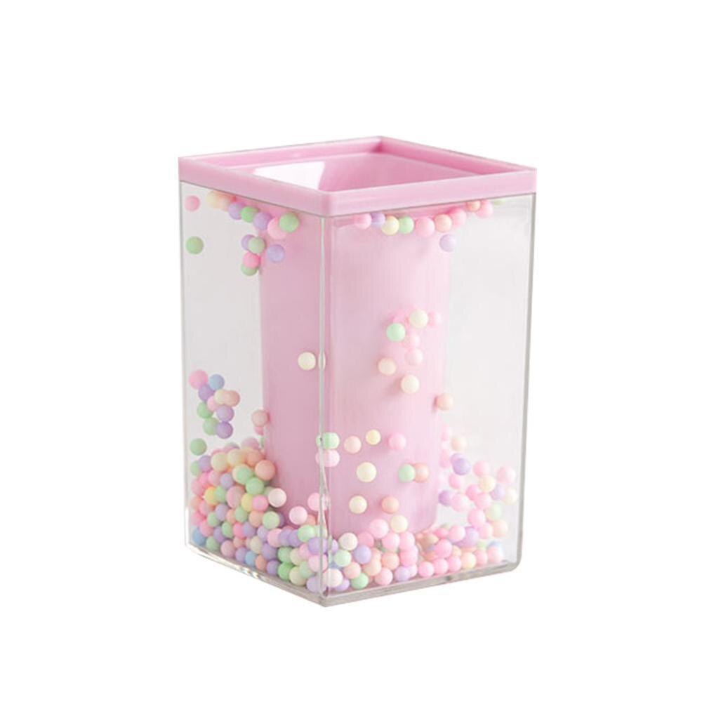 Cute Pen Holder Office Organizer Cosmetic Square P... – Grandado