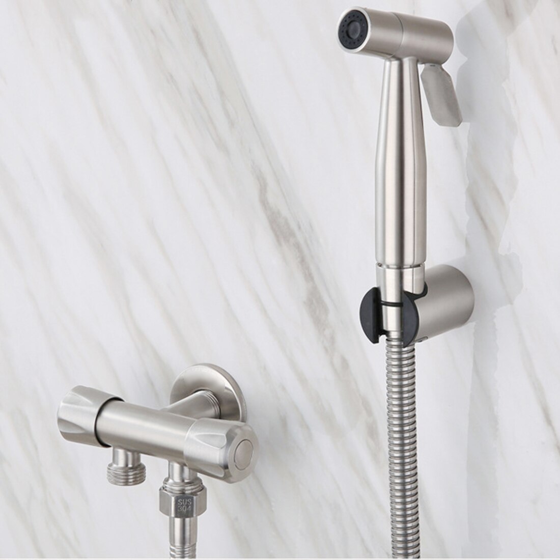 Badkamer Handheld Bidet Kraan Sproeier Hand Bidet ... – Vicedeal