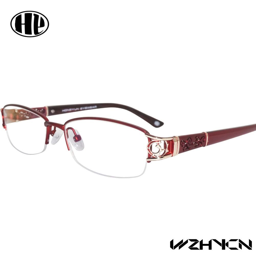 Retro Luxury Women Glasses Frame Clear Lens Oculos... – Grandado