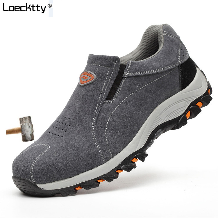 Construction Men's Outdoor Plus Size Steel Toe Cap... – Vicedeal