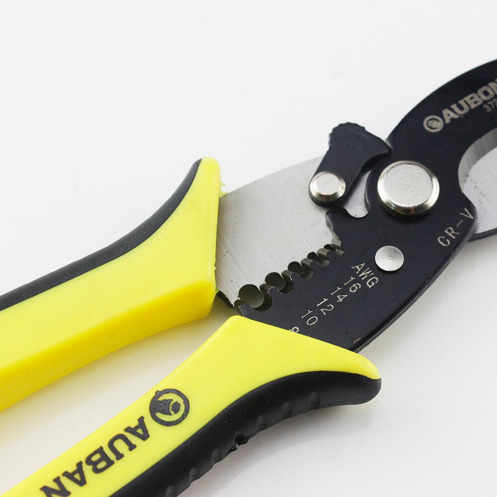 AUBON 7" Wire Stripper Cable Cutting Scissor Strip... – Grandado