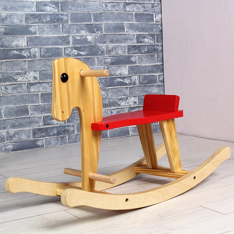 Louis Children's Chair Solid Wood Baby Trojan Rock... – Vicedeal
