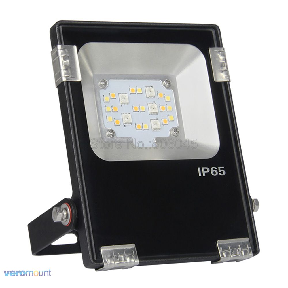 MiLight 10W RGB+CCT LED Floodlight IP65 Waterproof... – Grandado