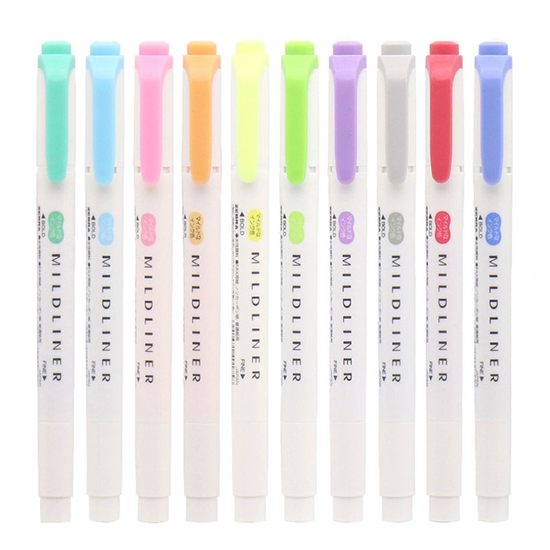 5/25pcs/lot Japanese Brand Mildliner Double Headed... – Grandado