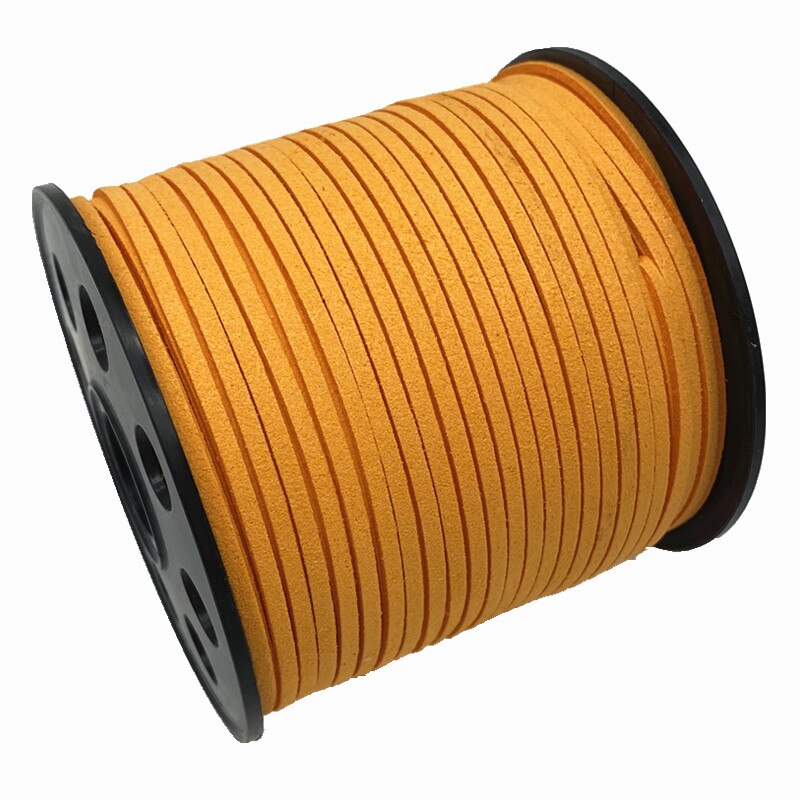 5 yards 3mm Platte Faux Suede Gevlochten Koord Kor... – Vicedeal