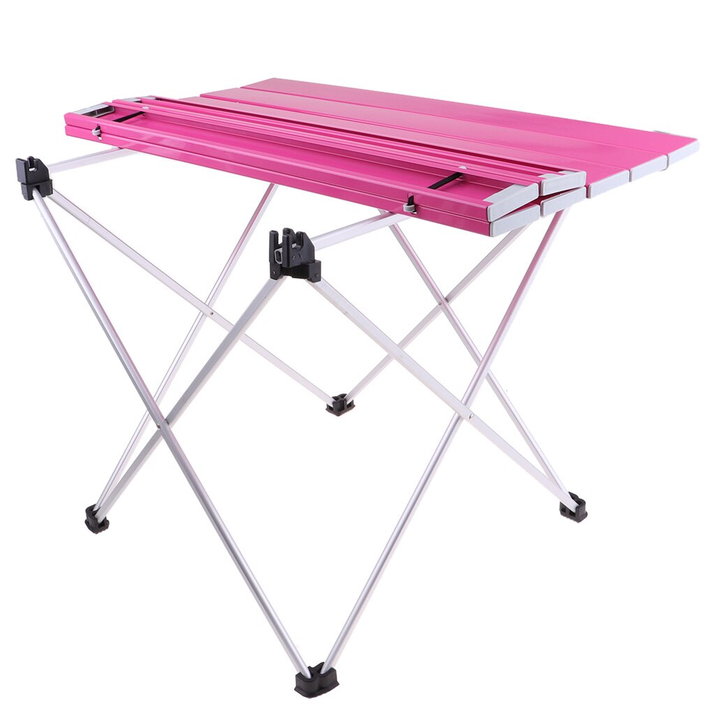 Outdoor Aluminium Foldable Picnic Camping Desk Tab... – Grandado