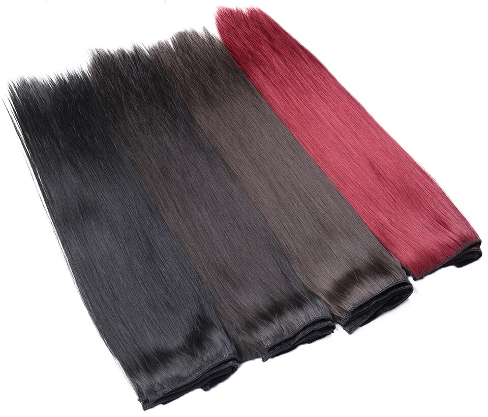 Lange Rechte Clip In Synthetisch Haar 4 Stks/set H... – Vicedeal