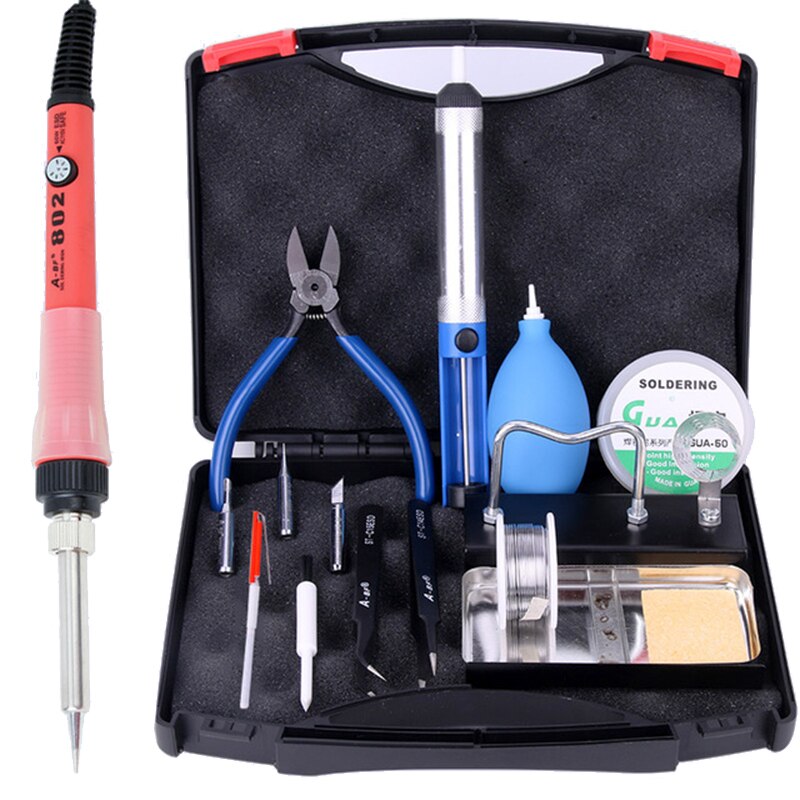 A-BF Soldering iron kits 60W 220V Adjustable Tempe... – Grandado