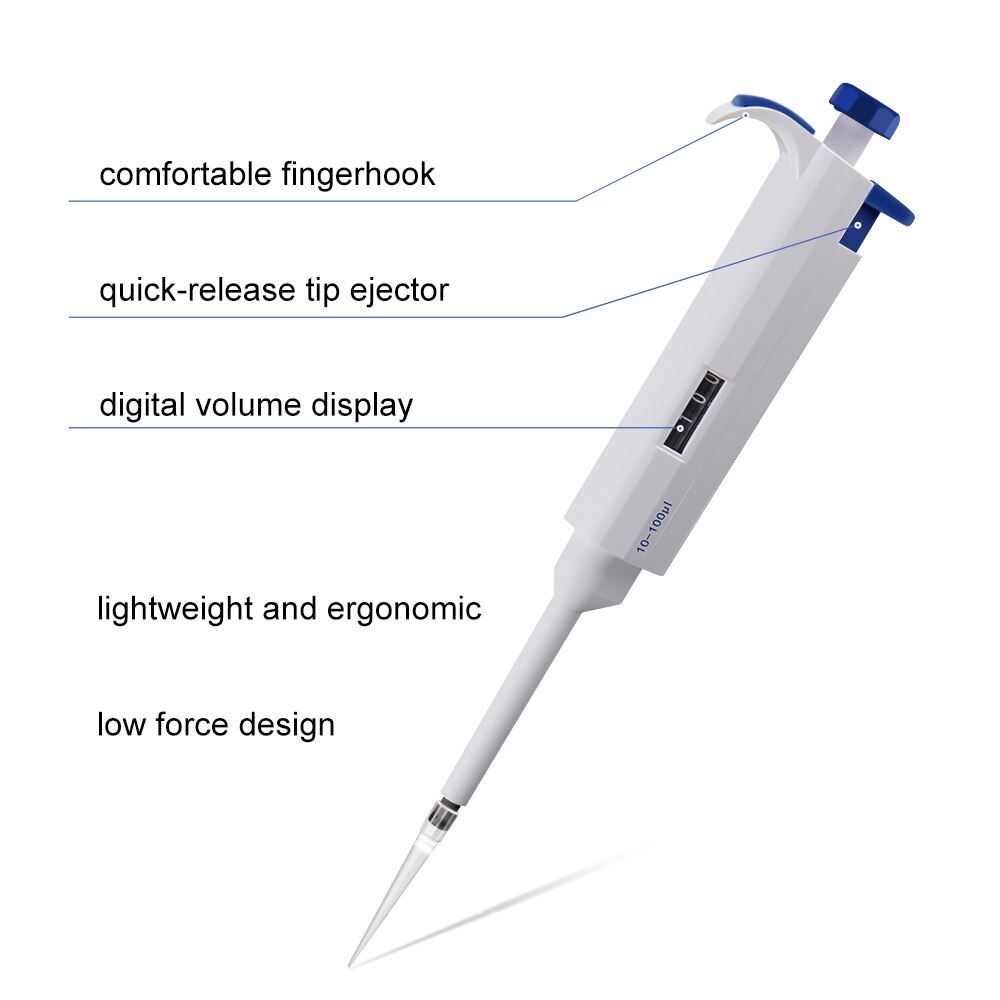 FOURE'S Scientific Pipette 10-100 ul Single Channe... – Grandado