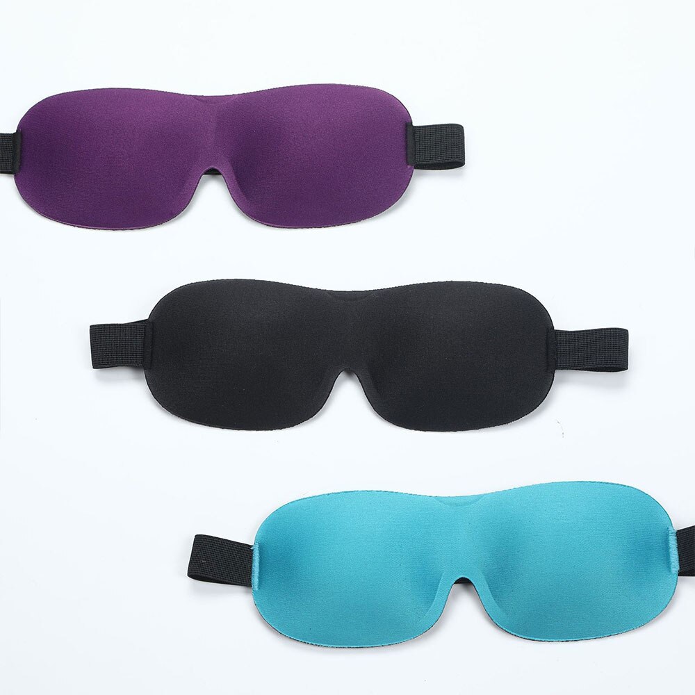 3 Kleuren 3D Slaapmasker Slapen Oogmasker Eyeshade... – Grandado