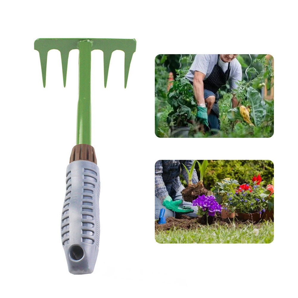 Tiller Garden Tool Home Mini Rake Portable Loosens... – Grandado