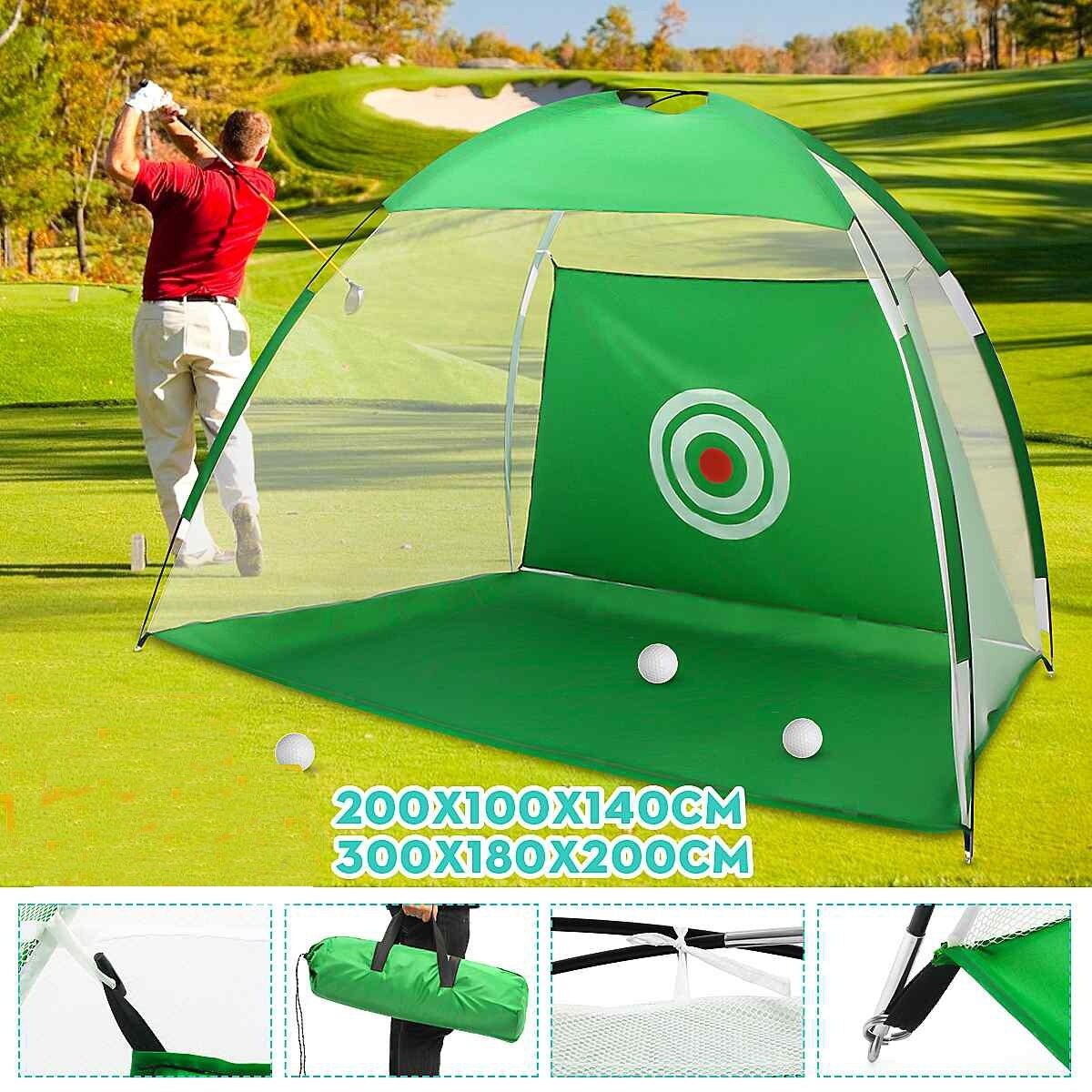 Indoor 1-3M Golf Practice Net Tent Golf Hitting Ca... – Grandado