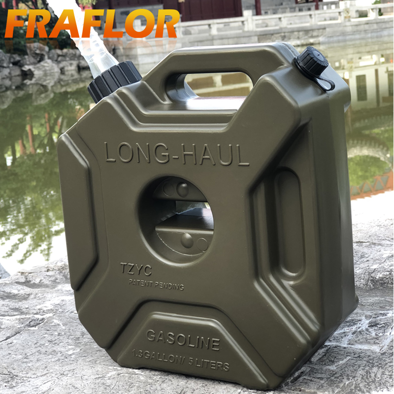 Plastic 5L Brandstoftanks Benzine Jerrycan Blikjes... – Vicedeal