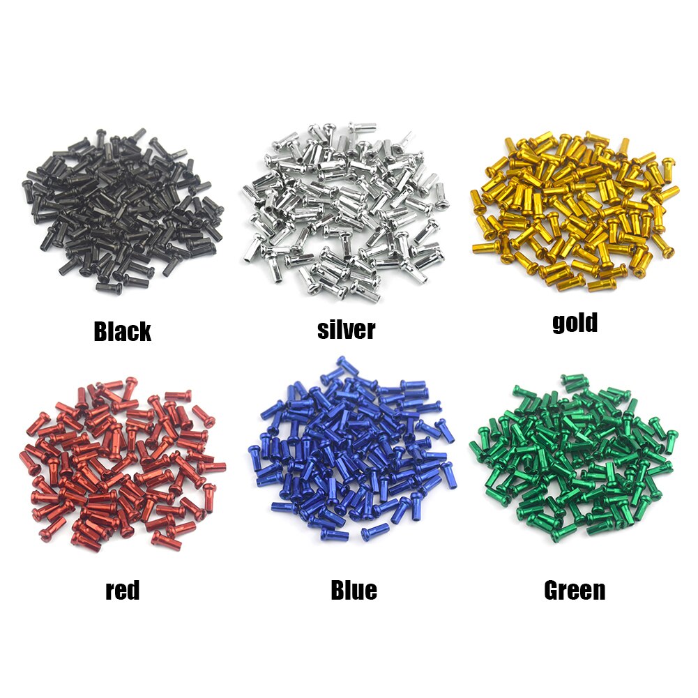 50pcs Metal Nipples for 14G 2mm Wheels Spokes MTB ... – Vicedeal