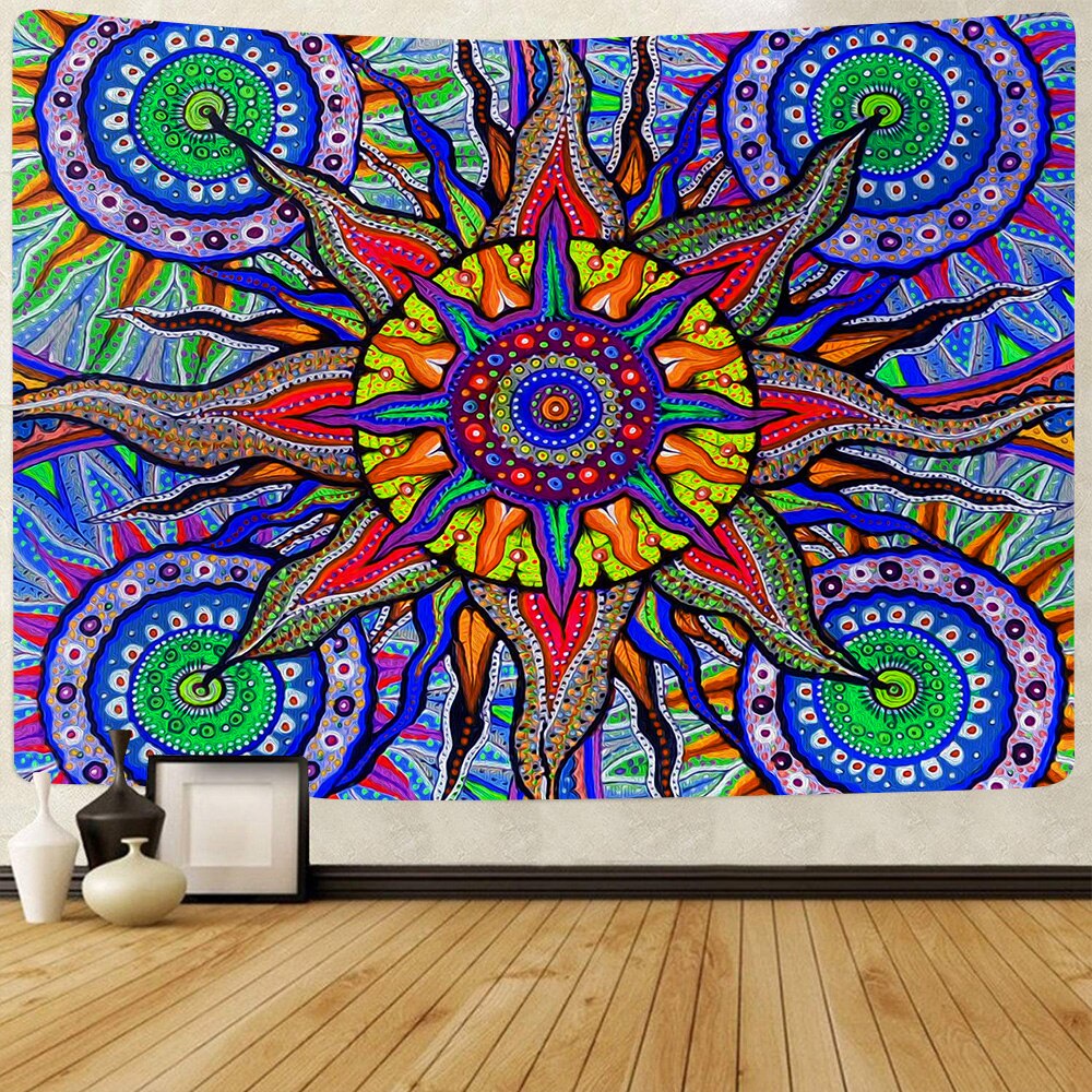 Simsant Psychedelics Art Tapestry Tool Band Poster... – Grandado