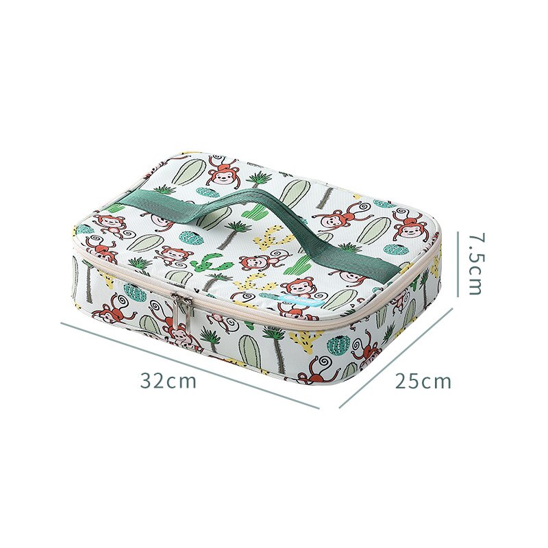 WORTHBUY Cute Monkey Lunch Bag Portable Thermal Lu... – Grandado