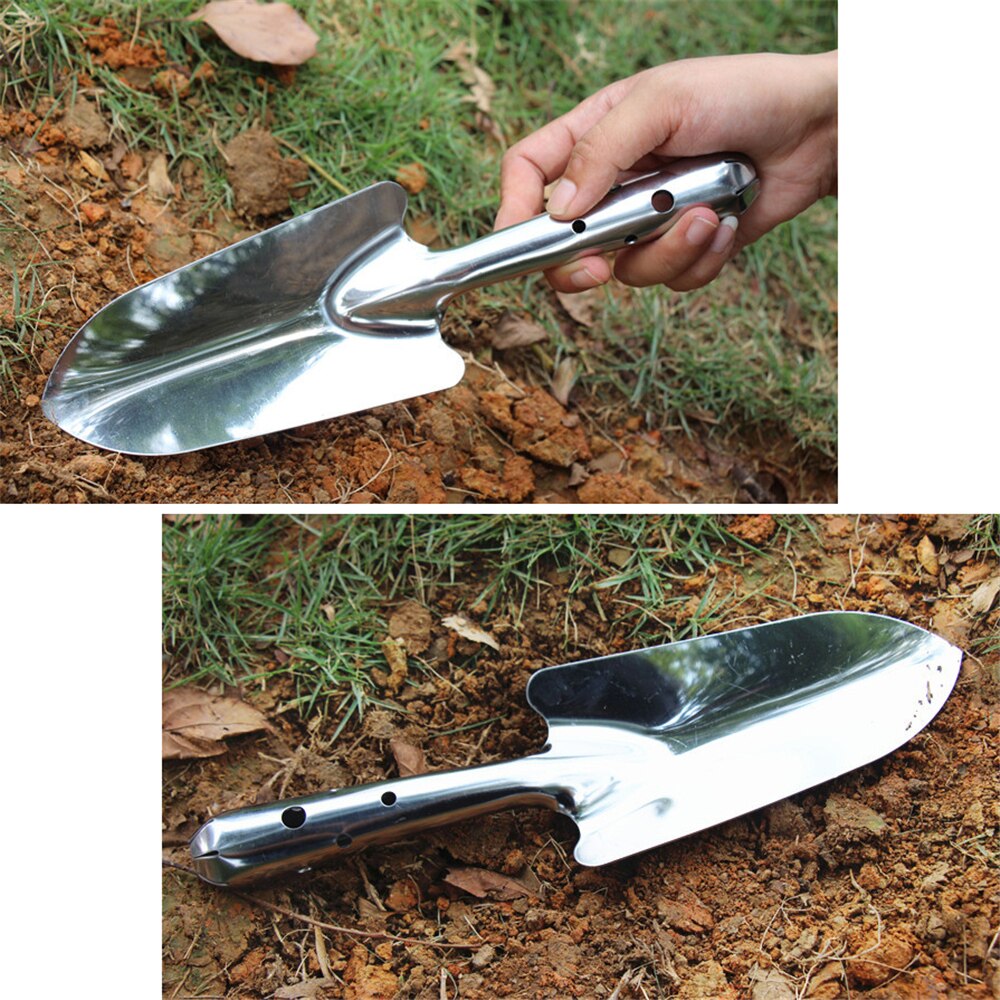 Stainless steel planting shovel garden bonsai tool... – Vicedeal