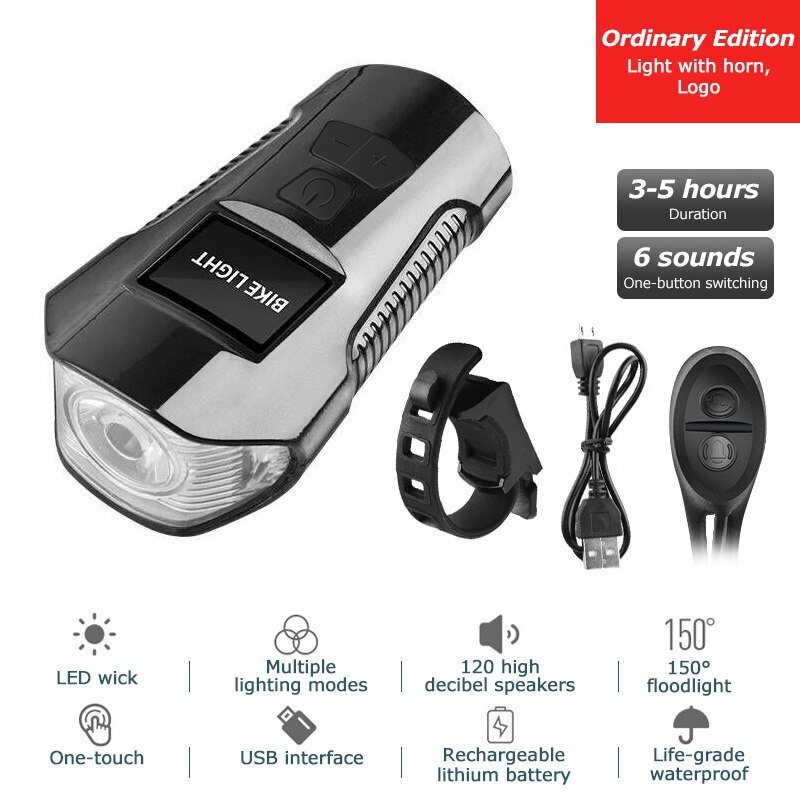 Waterproof Bicycle Computer With Light USB Chargin... – Grandado