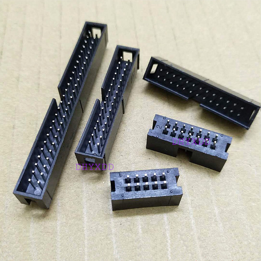 10pcs 2.54mm 2x10 Pin 20 Pin Straight Male Shroude... – Grandado