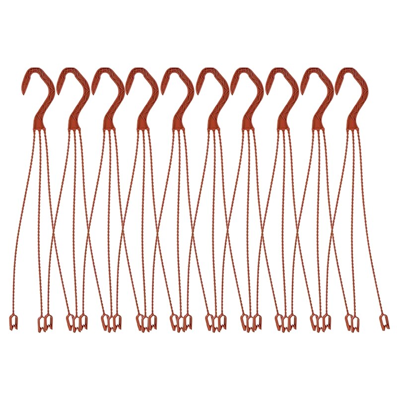 YO-50X Flower Pot Hook Clip Garden Plant Hanger Ha... – Grandado