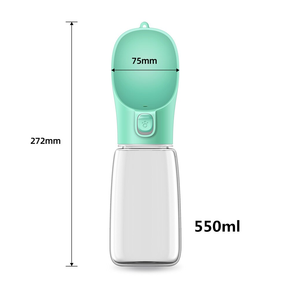 Pet Dog Water Bottle 350/550ML Portable Pet Drinki... – Grandado