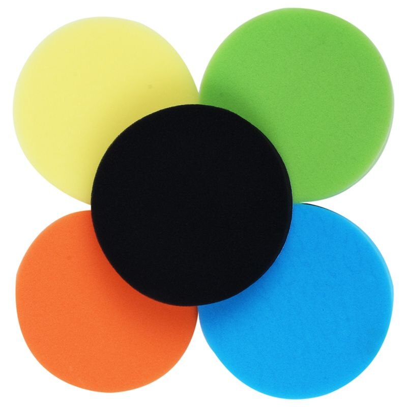 5PCS 6 inch (150mm) Flat Sponge Buff Buffing Pad P... – Grandado