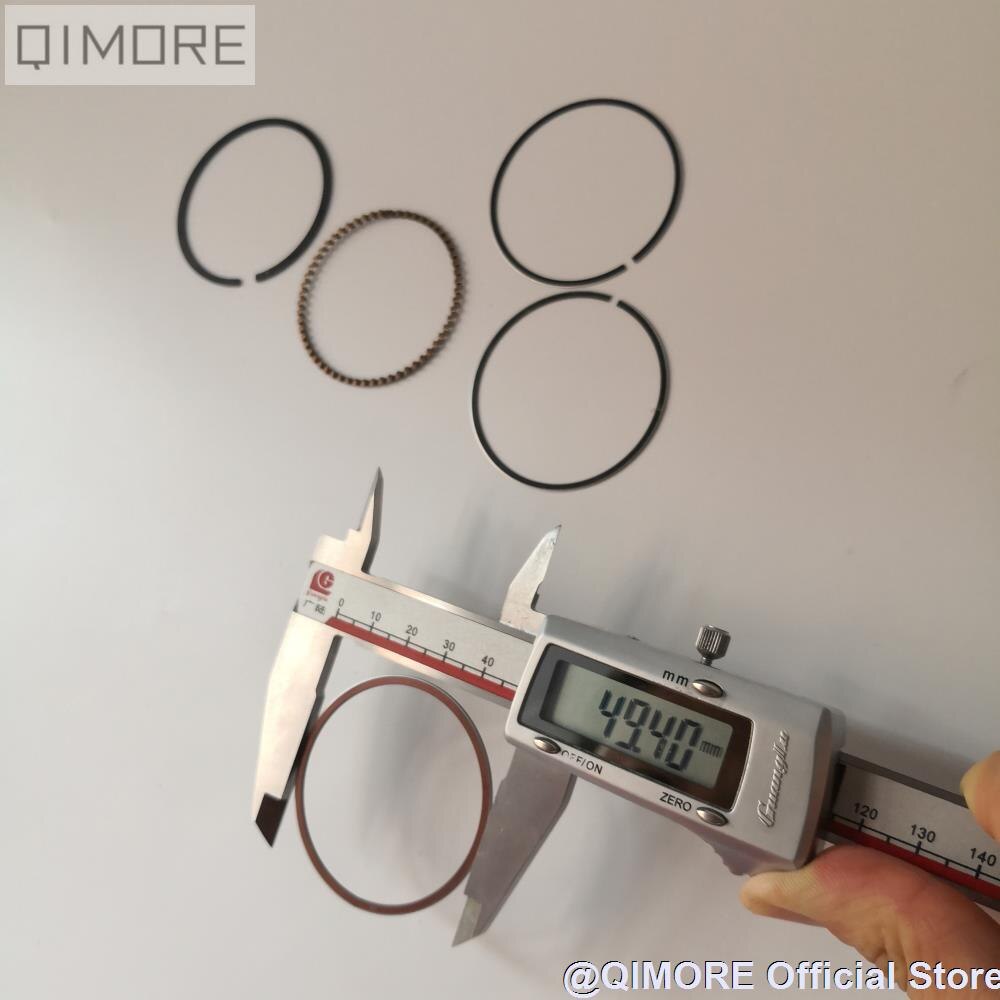 50mm Piston Ring Set for Scooter Moped GY6 100cc (139QMB / 1P39QMB ...
