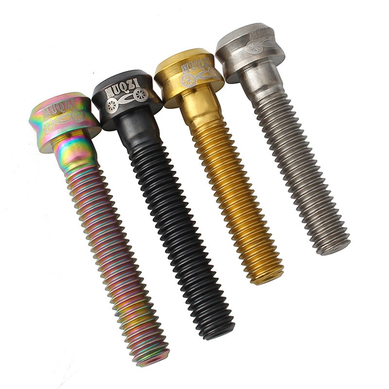 Muqzi cykelheadset skruv m6 x 30/35 titanlegering... – Vicedeal