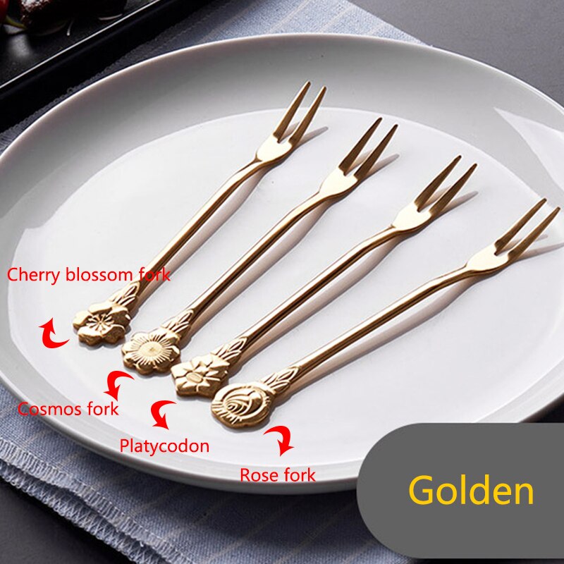 Fruit fork kitchen supplies 12PCS home slicer frui... – Grandado