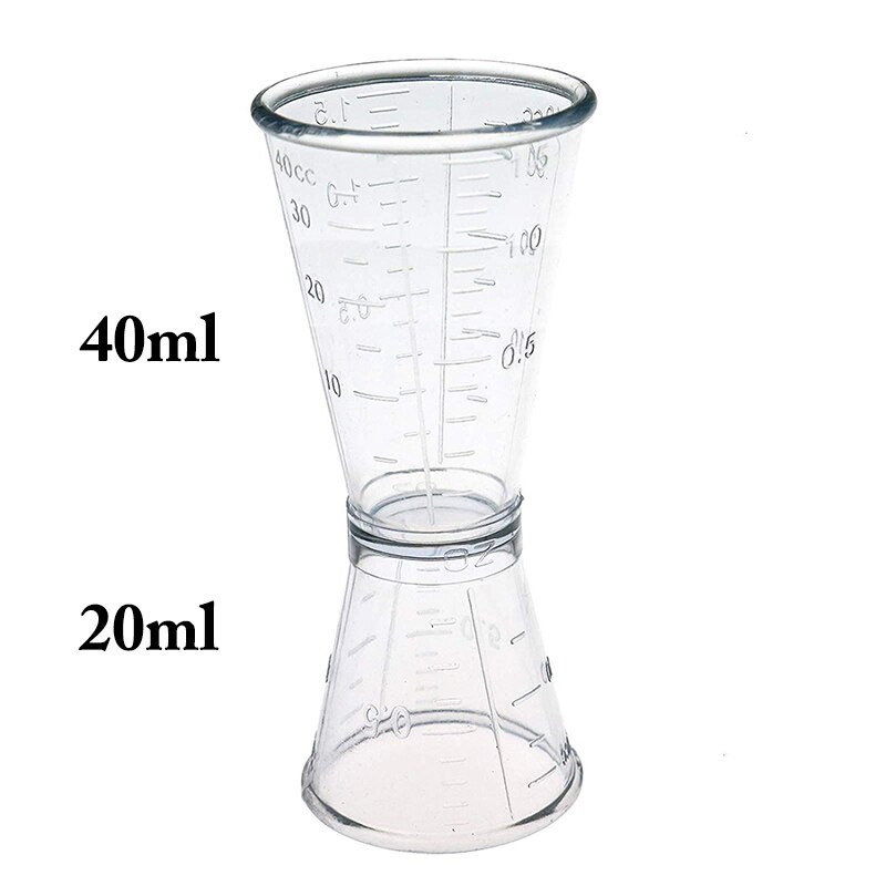 40CC 20CC PC Double Jigger Cocktail Drink Mixer Me... – Grandado
