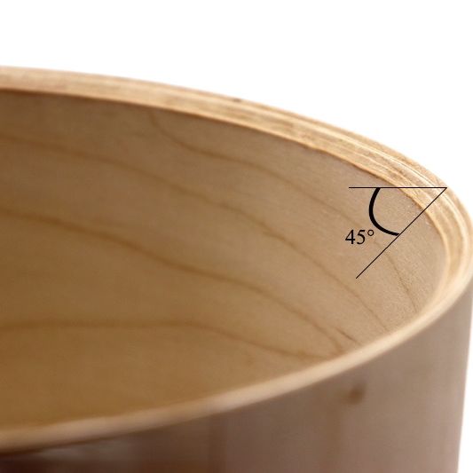 8*7inch 8*6 inch birch wood drum body with 45 degr... – Grandado
