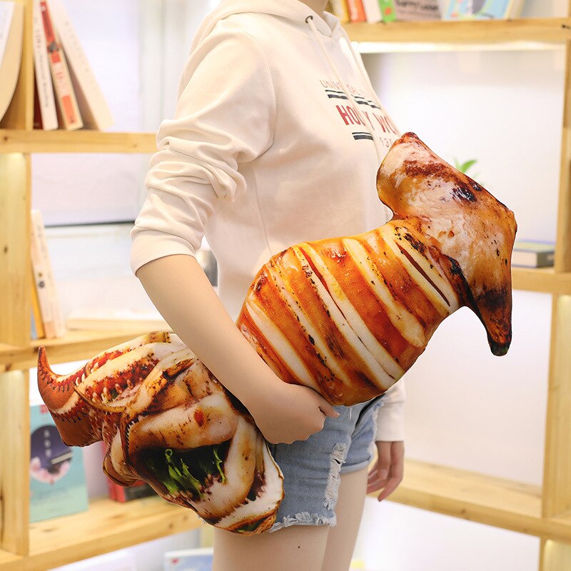 70CM Simulation Fish Plush Food Grilled Drumstick ... – Grandado