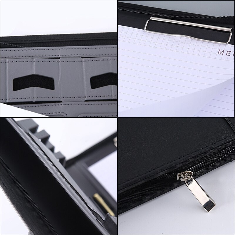 Portable Business Padfolio Portfolio Case Handle P... – Grandado