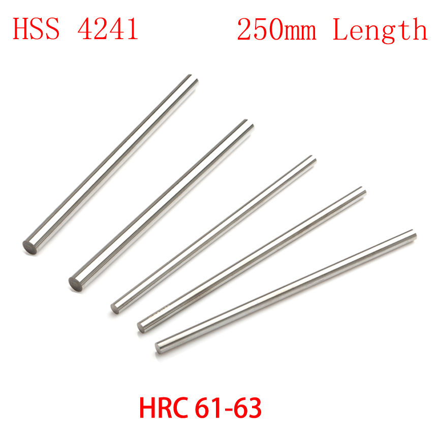 13mm 14mm 15mm 16mm OD 250mm Length HSS W4241 HRC6... – Vicedeal