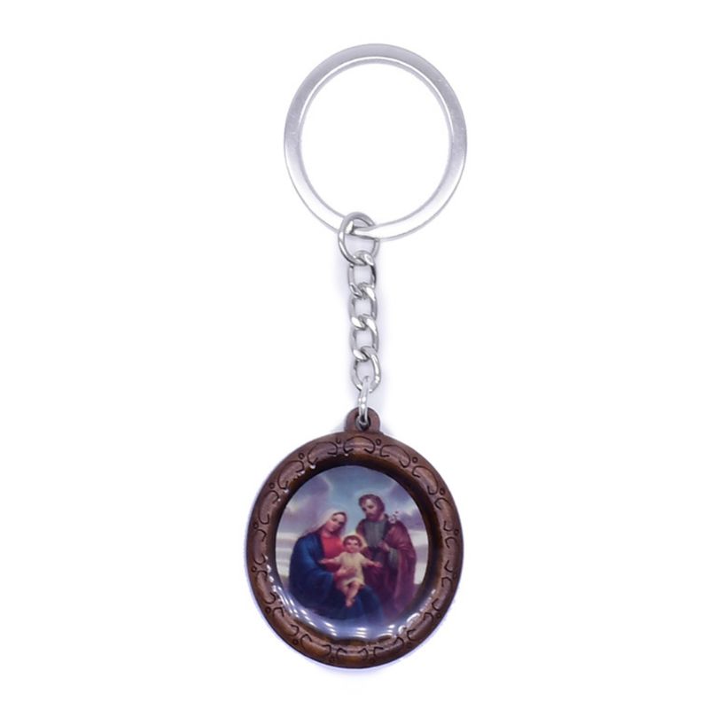 Vintage Crucifix Christian Jesus Christ Icon Keych... – Vicedeal