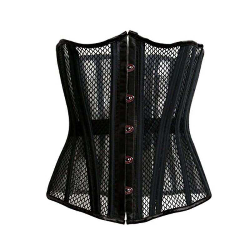 Staal Uitgebeend Ademend Mesh Body Shaper Underbus... – Vicedeal