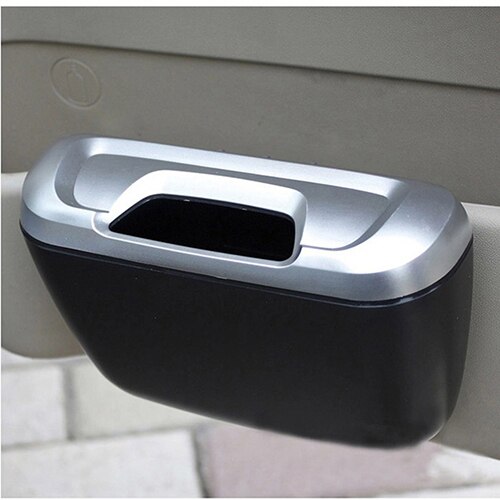 Auto Mini Rubbish Trash Can Flip Opening Type Car ... – Grandado