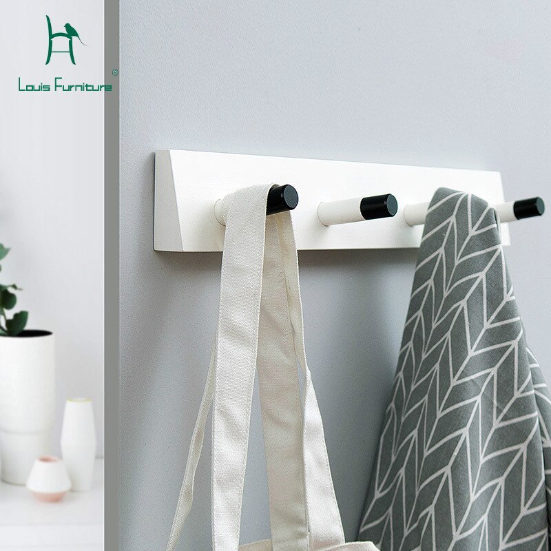 Louis Coat Racks Simple Modern Bamboo Bedroom Wall... – Vicedeal
