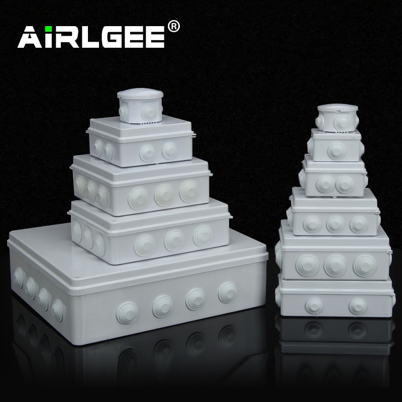 Abs Plastic IP65 Waterdichte Junction Box Diy Outd... – Vicedeal