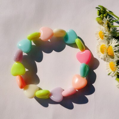 Mode Acryl Hart Snoep Kinderen Armband Voor Kind A... – Vicedeal