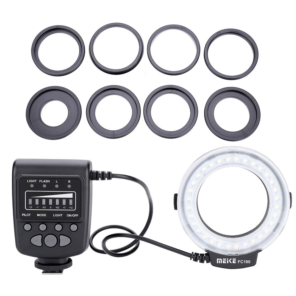 Meike FC-100 FC100 Manual LED Macro Ring Flash Lig... – Grandado